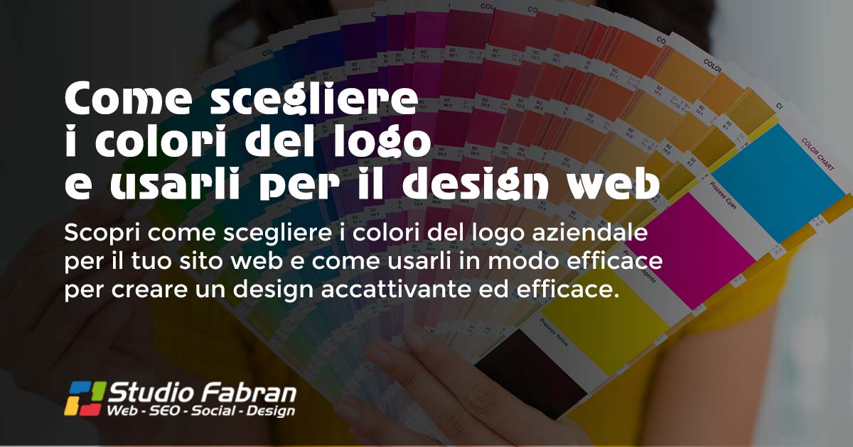 Come scegliere i colori del logo e usarli per il design web